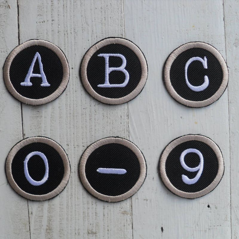 Velcro Patch Letters - Etsy
