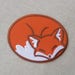 Fox Iron on Patch, Cozy Fox Patches, Cute Patches, Patches for Jackets ...