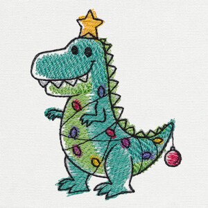Tree T Rex Iron on Patch, Tyrannosaurus Rex Applique, Patches for ...