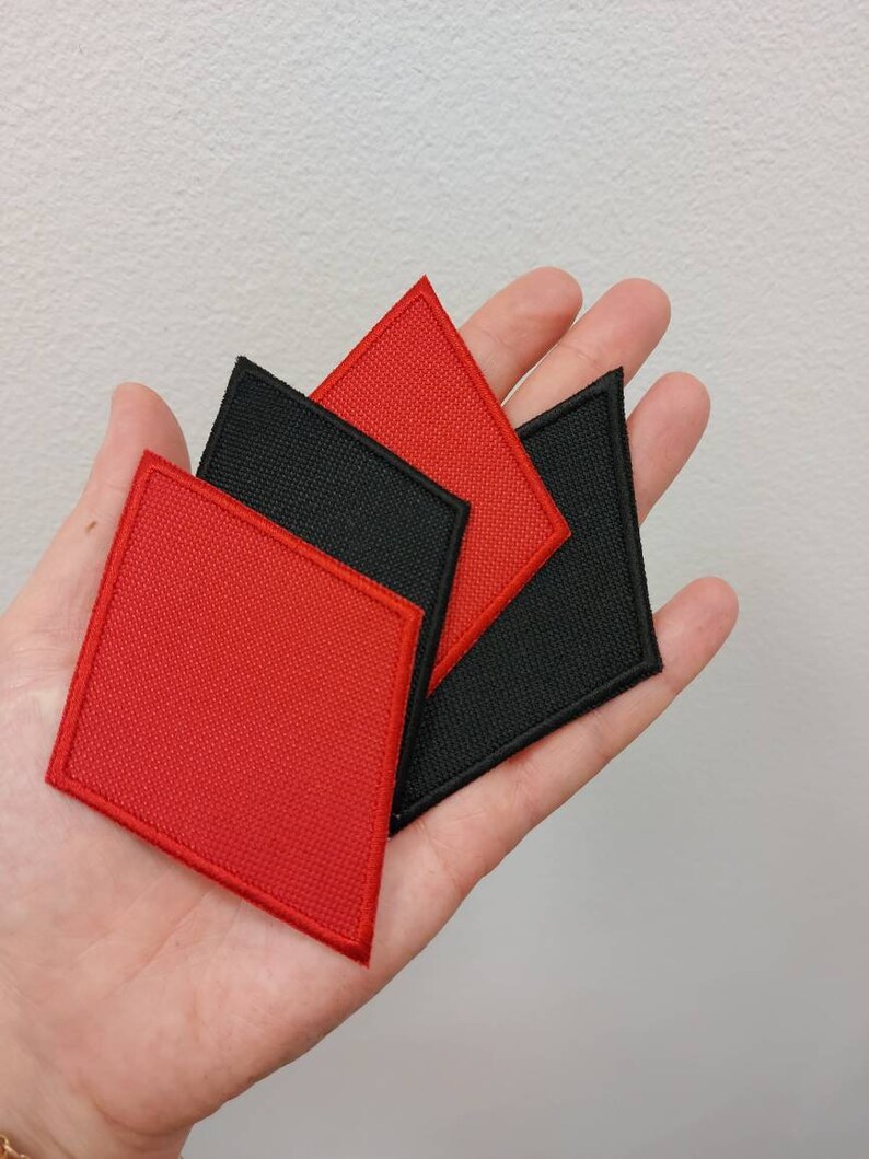 Harley Quinn Diamond Cosplay Patches / Iron on Patch Red - Etsy