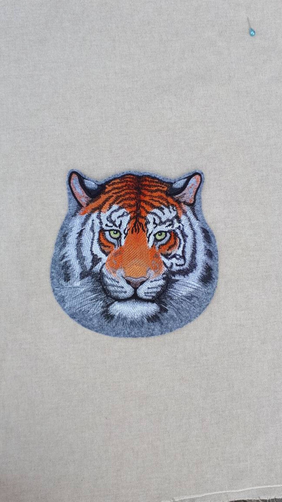 Wild Tiger Iron on Patch,patches for Jackets, Large Patch, Sew on ...