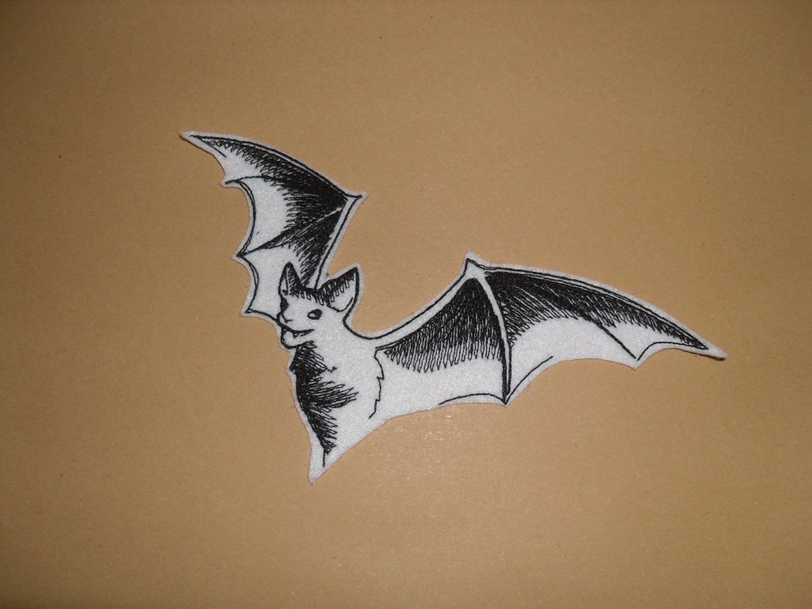 Glow in the Dark Bat Patch Iron on Bat Patch Halloween Bat - Etsy