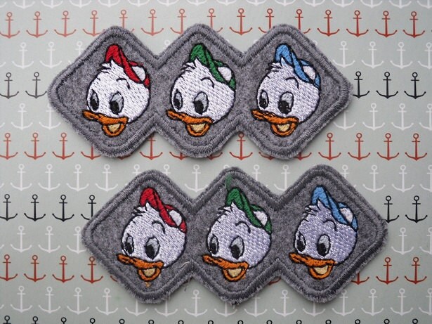 Cartoon / Disney / Donald Duck / Embroidered Patch Iron on / | Etsy