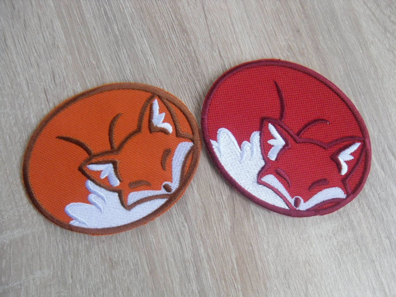 Fox Iron on Patch Cozy Fox Patches Cute Patches Patches for - Etsy