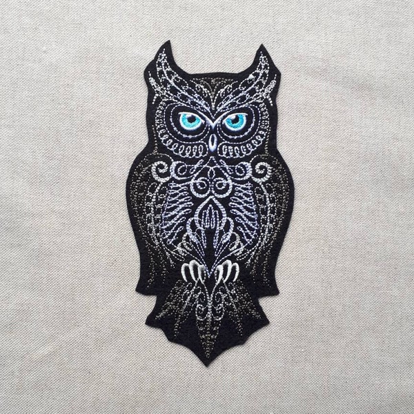 Owl Iron On - Etsy