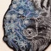 Arctic Fox Iron on Patch for Jackets Snowy Fox Embroidery - Etsy