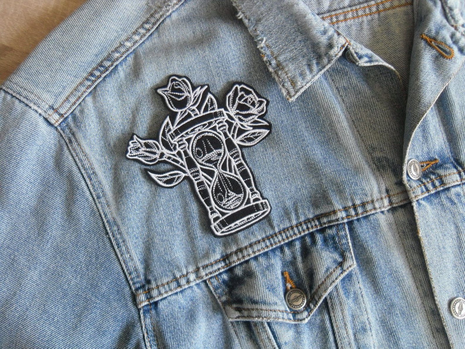Hourglass Patches Hourglass Patch Iron on Patch Hourglass - Etsy