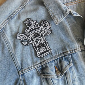 Hourglass Patches Hourglass Patch Iron on Patch Hourglass - Etsy