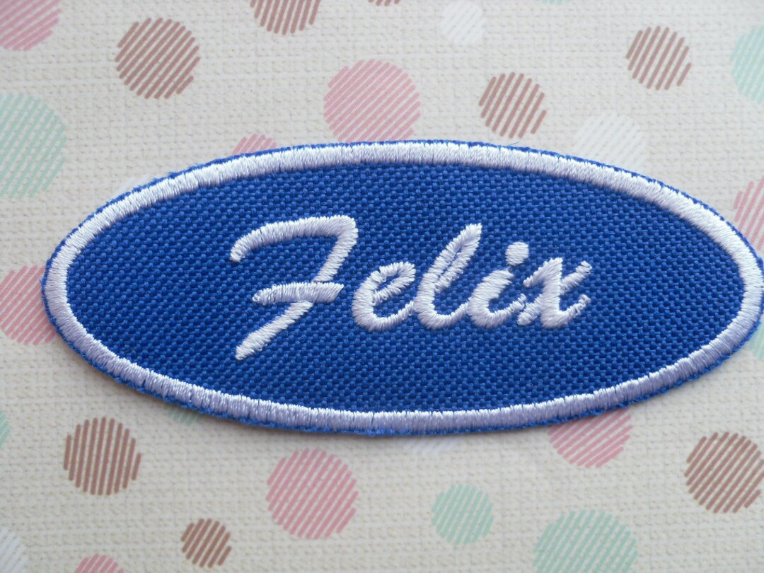 Fix-it Felix Jr Name Patch Wreck-it Ralph / Iron on Patch - Etsy