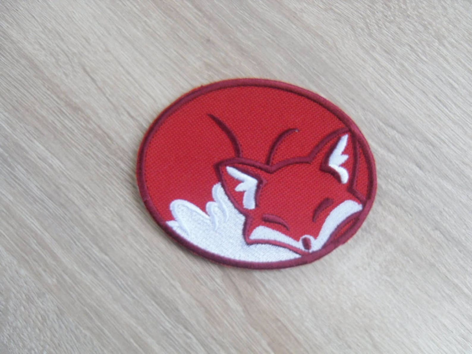 Fox Iron on Patch Cozy Fox Patches Cute Patches Patches for - Etsy