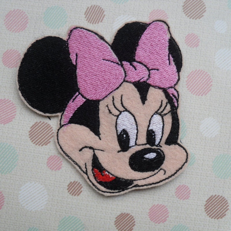 Minnie Mouse Patch Etsy