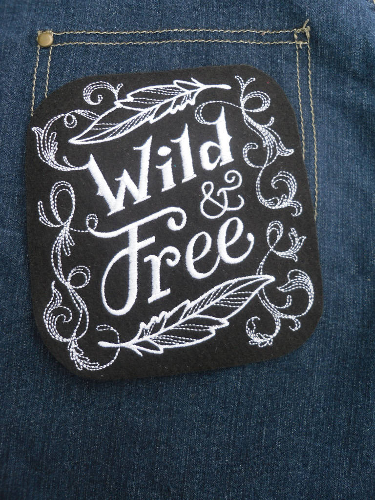 Wild Free Iron on Patch Patches for Jackets Rodeo Patch | Etsy