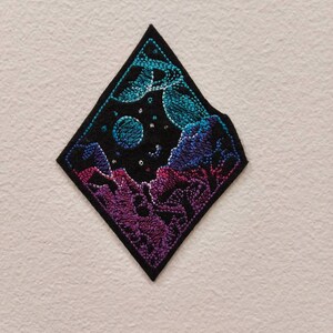 From Earth to Space Iron on Patch for Jacket Patches - Etsy