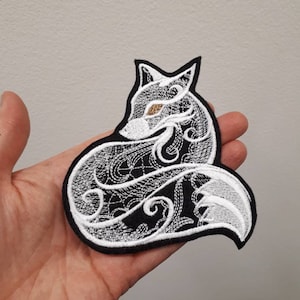 Fox Patches Mystique , Fox Patch , Iron on Patch Fox , Patches for ...