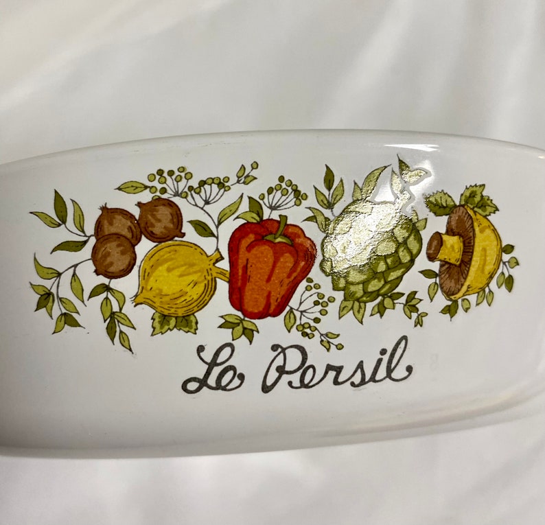 Corning Ware VINTAGE Le Persil Spice of Life 6.5" Skillet P-83-B With ...