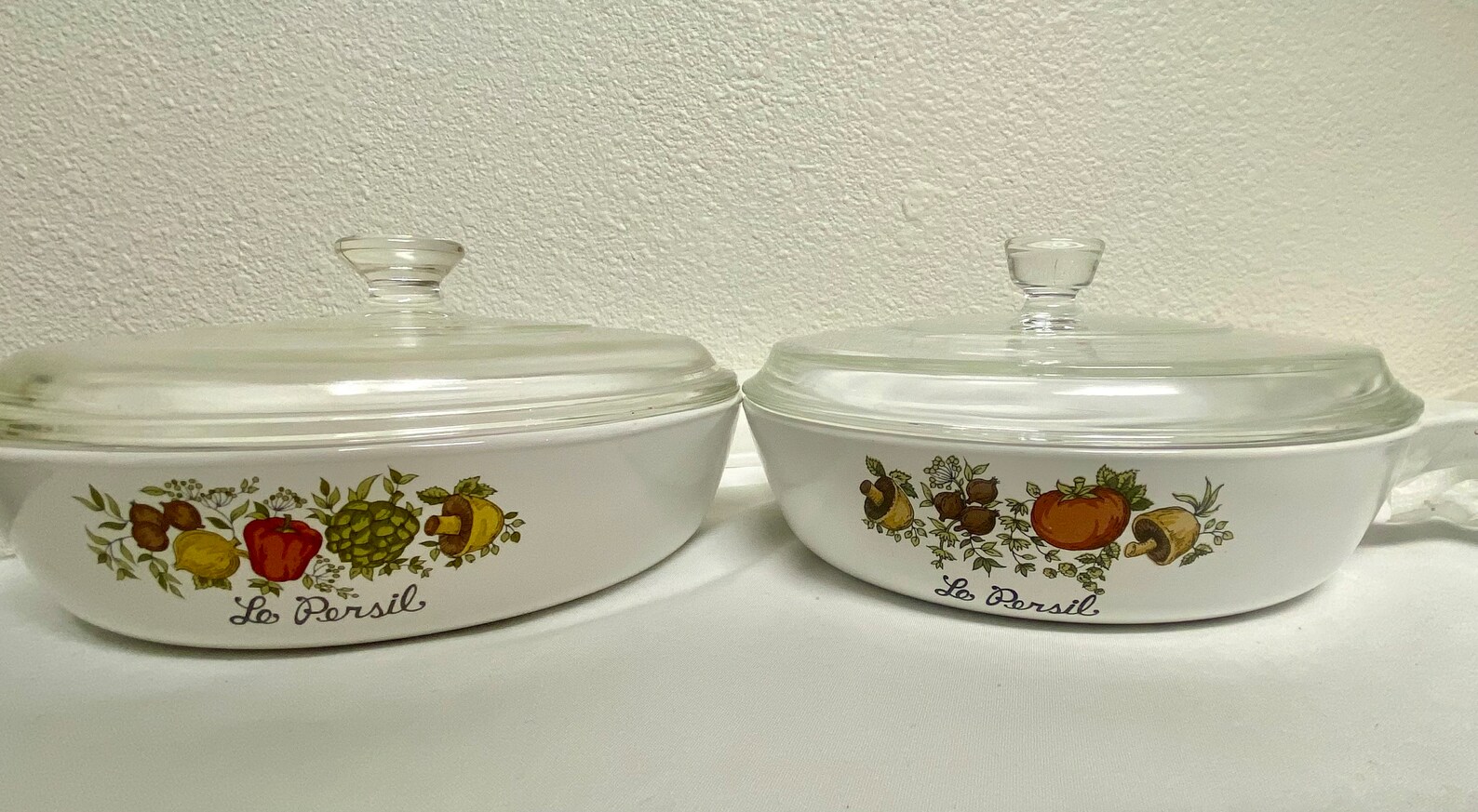 Corning Ware VINTAGE Le Persil Spice of Life 6.5" Skillet P-83-B With ...