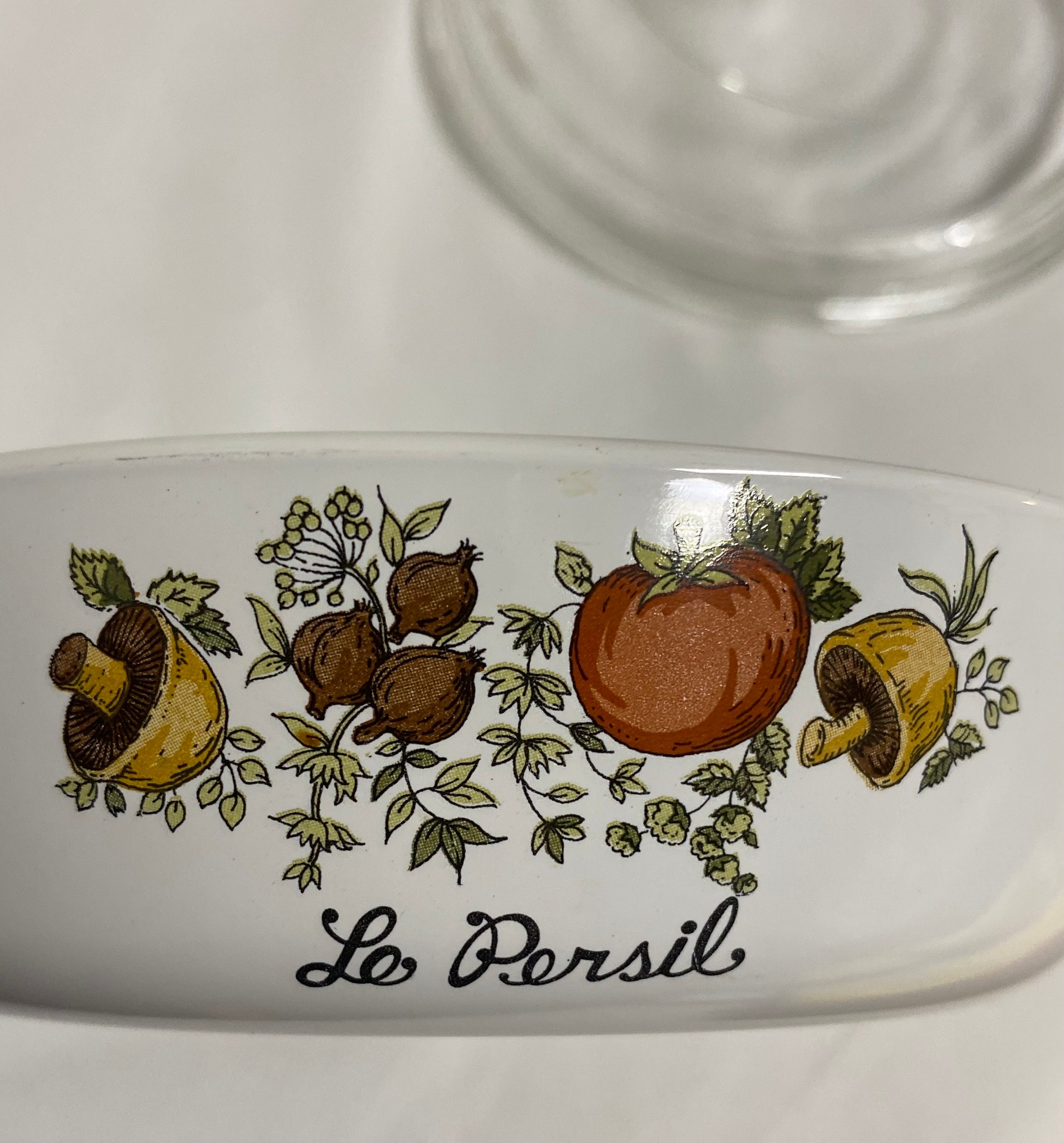 Corning Ware VINTAGE Le Persil Spice of Life 6.5 Skillet P-83-B With ...