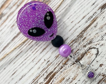Making Friends With Humans Alien UFO Retractable Badge Reel - Etsy