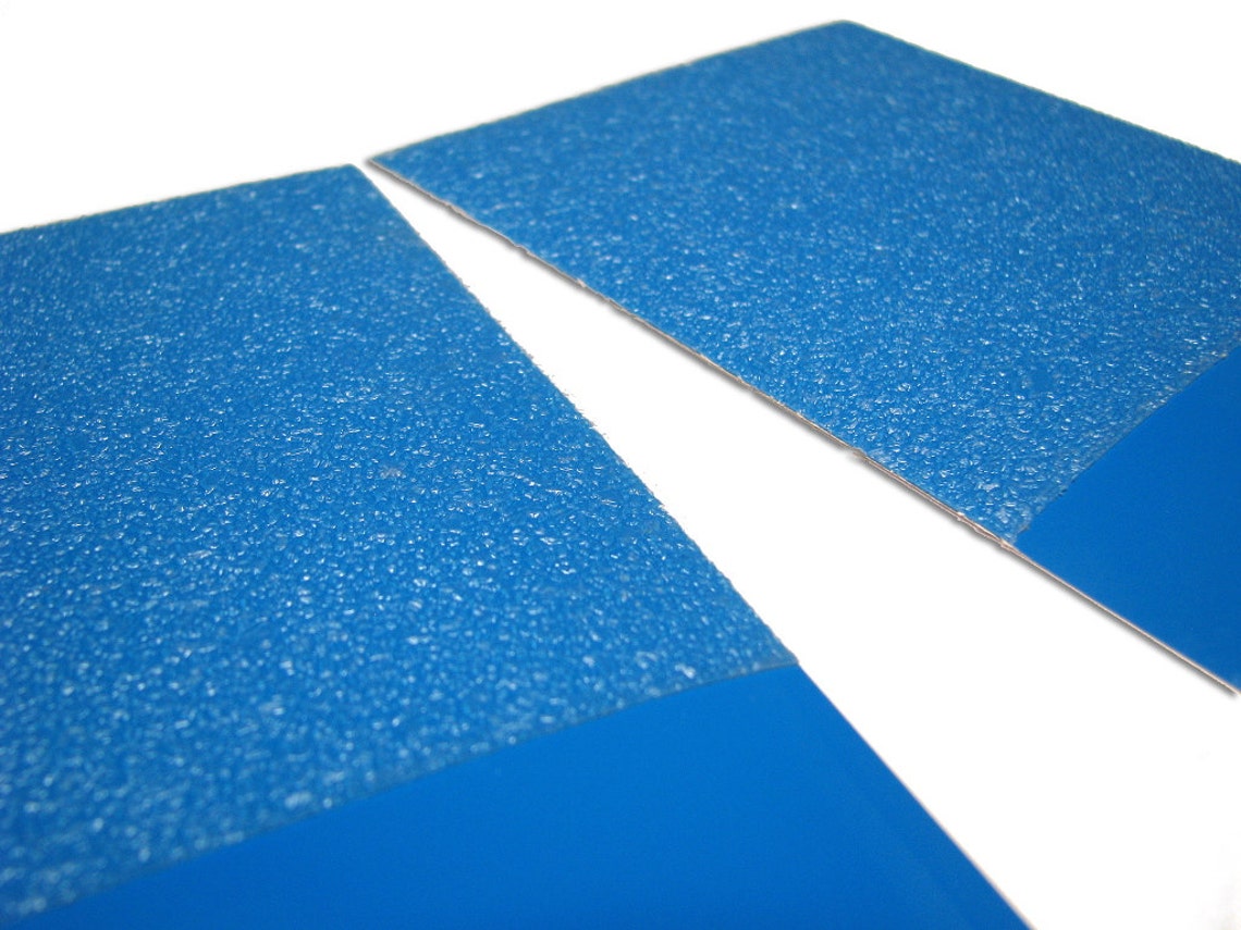 Blue Colored Shoe Sole Kit DIY Blue Shoe Soles Slip - Etsy