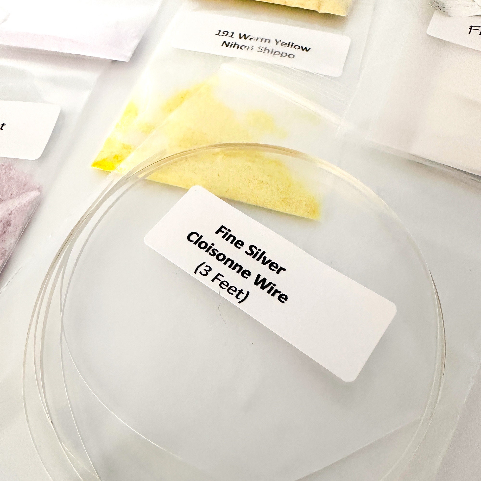 Enamel Supply Kit SWEETHEART BRACELET Cloisonne Enamel Project Vitreous ...