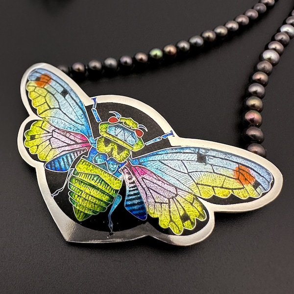 Enamel Jewelry - Etsy