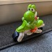Nintendo Super Mario Yoshi Riding Motorcycle Mini Action Figure ...