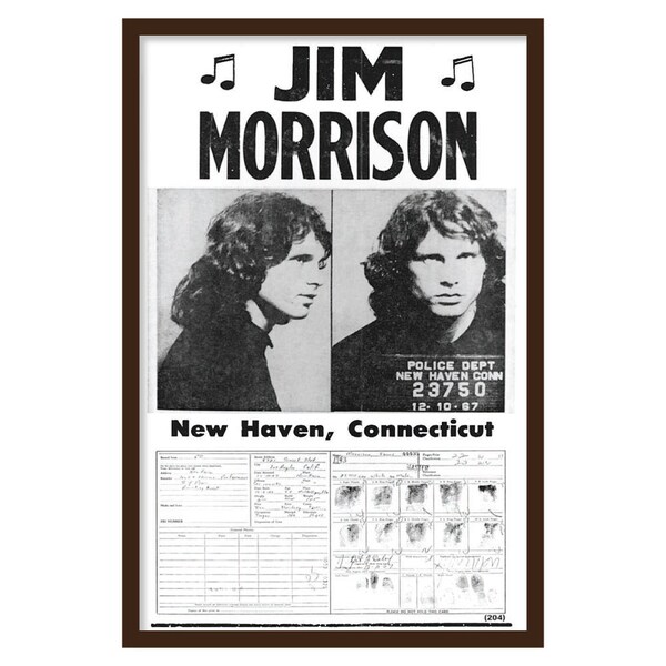 Vintage Jim Morrison Poster - Etsy