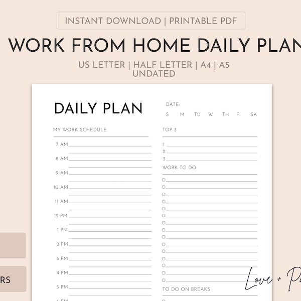 Printable Weekly Task List Printable Task List Planner Insert Undated ...