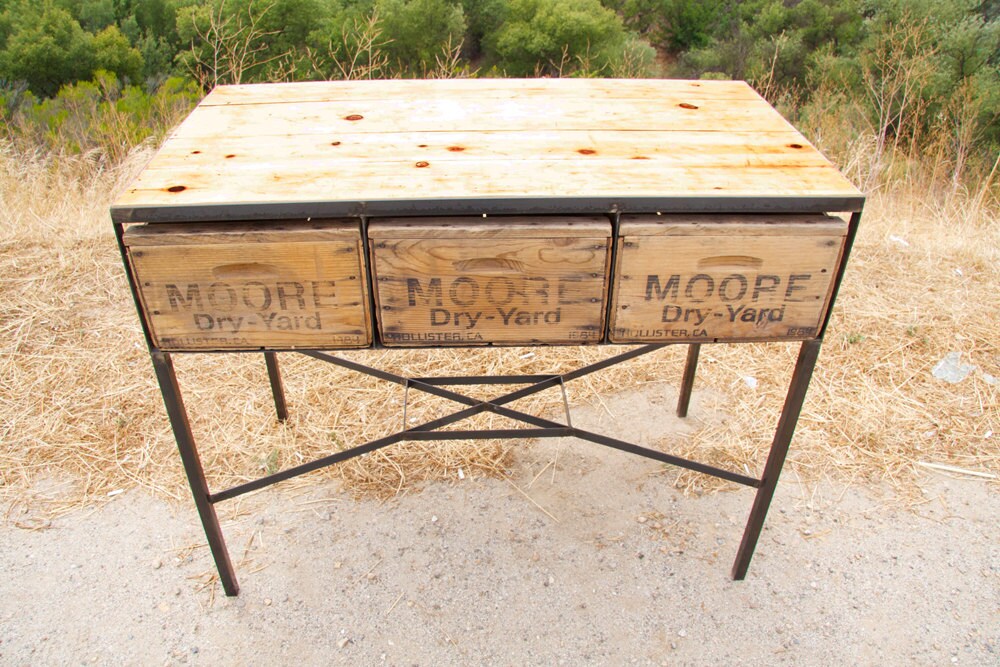 Repurposed Console Table Drawer Hand Made Reclaimed Home Decor - Etsy