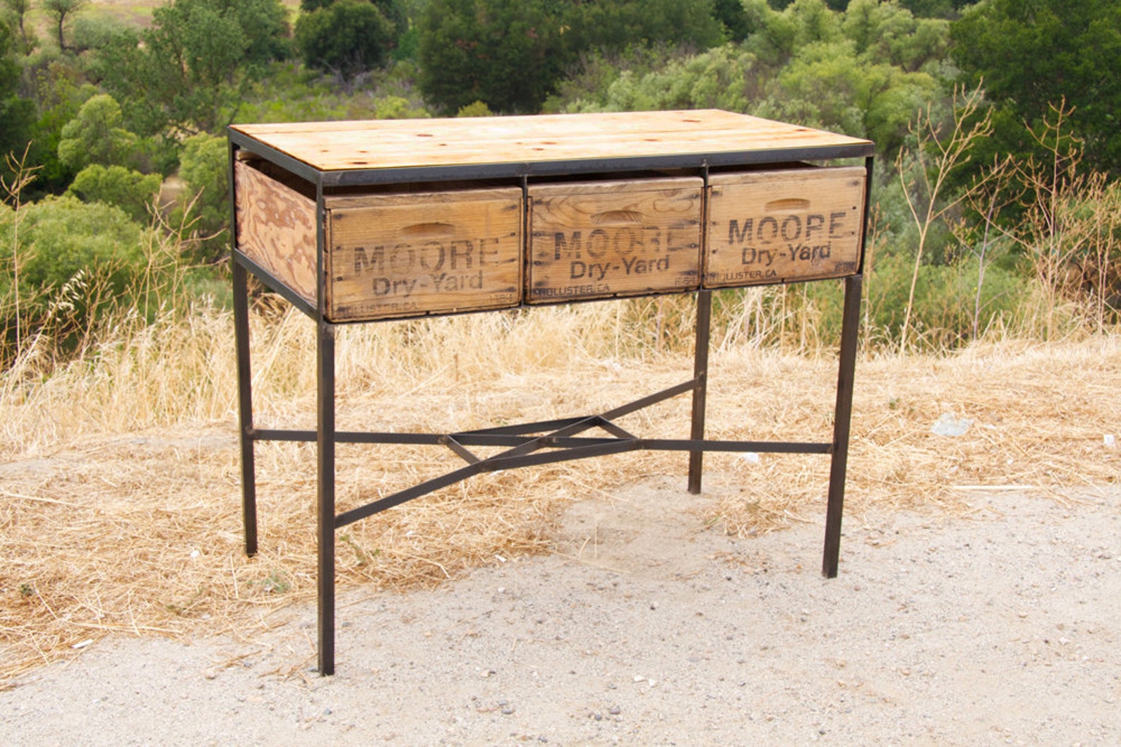 Repurposed Console Table Drawer Hand Made Reclaimed Home Decor ...