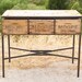 Repurposed Console Table Drawer Hand Made Reclaimed Home Decor ...