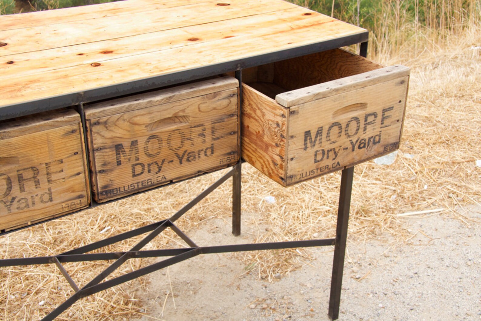 Repurposed Console Table Drawer Hand Made Reclaimed Home Decor ...