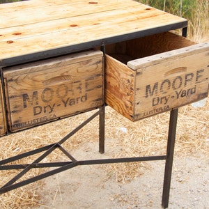 Repurposed Console Table Drawer Hand Made Reclaimed Home Decor ...