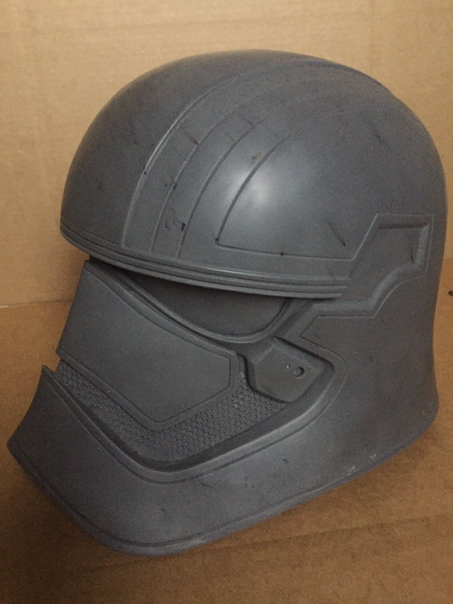 Star Wars TFA TLJ Captain Phasma Helmet Raw Cast - Etsy