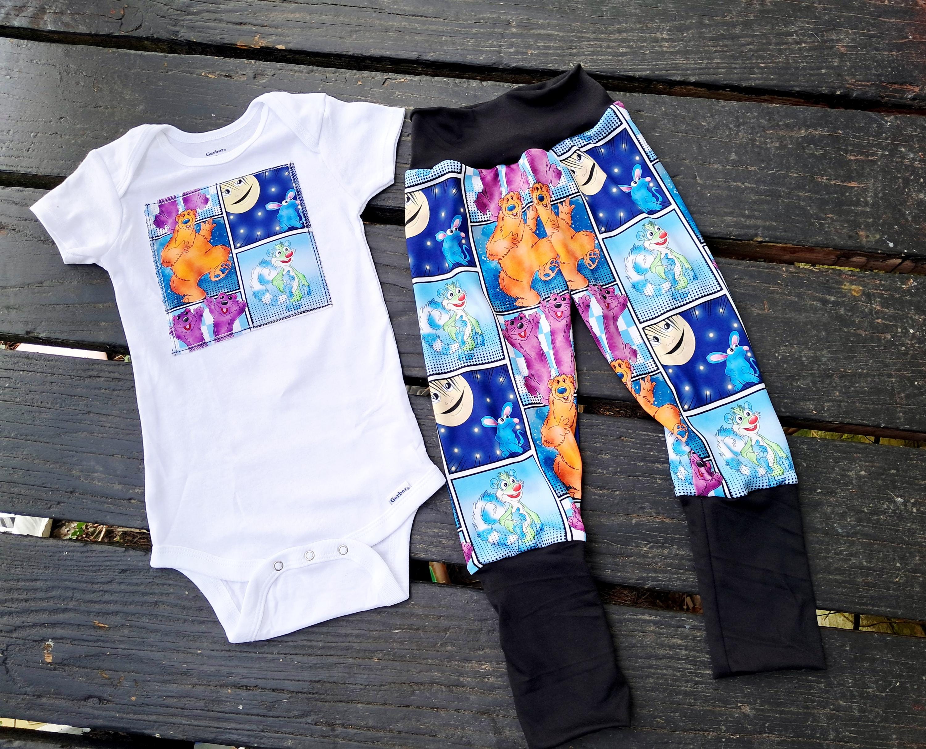 Blue House 90s Bear Baby Onesie or Toddler Tshirt and Grow With Me ...