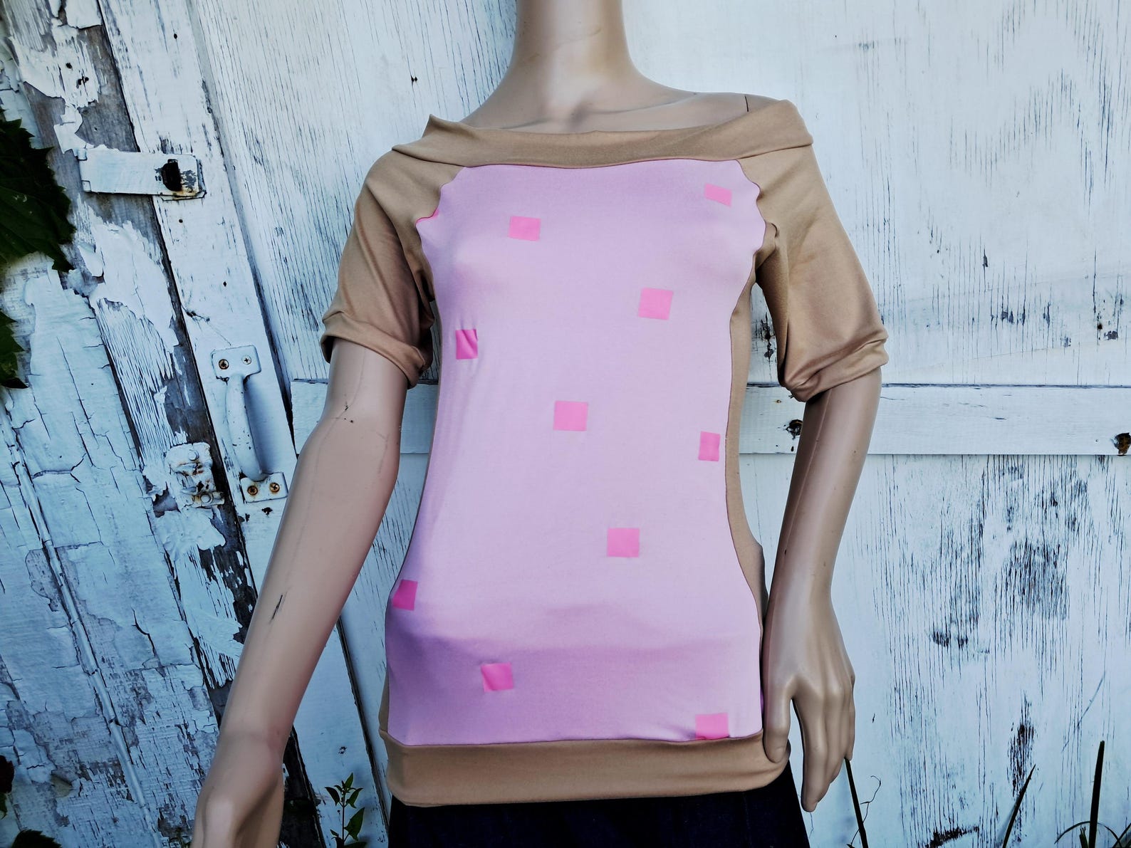 Custom NYAN CAT Poptart Short Sleeve Shirt Top Only Any Size Costume ...
