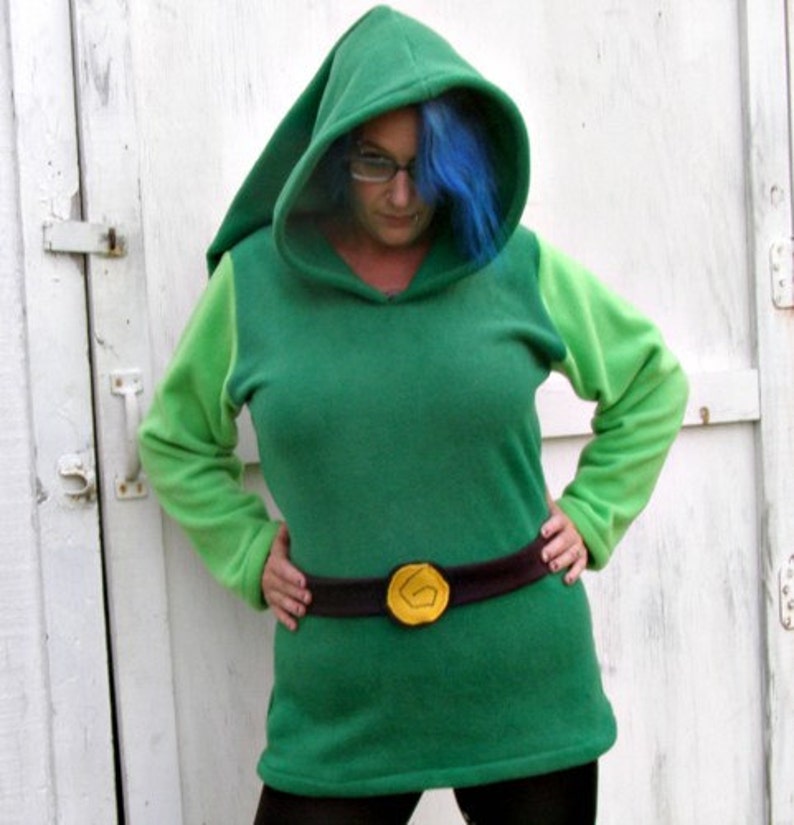 LINK Wind Waker Tunic Hoodie Costume Cosplay Legend of Zelda - Etsy