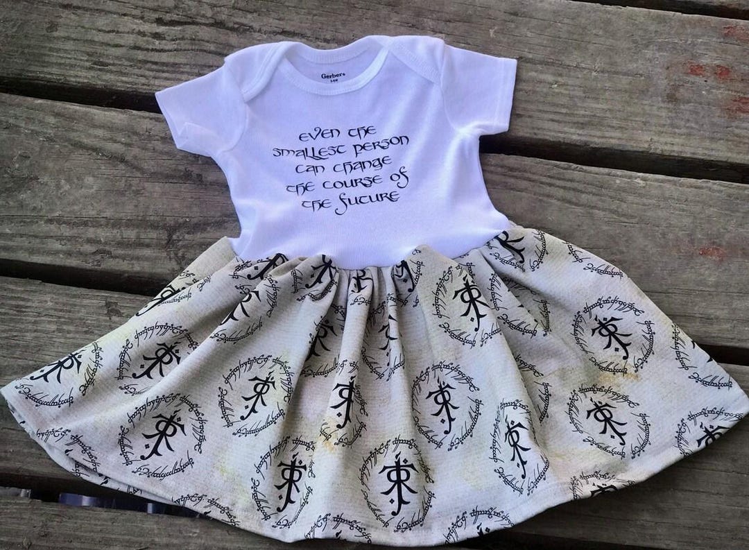 Lord of Onsie Baby Dress or Toddler Tshirt Dress the Rings, Lotr ...