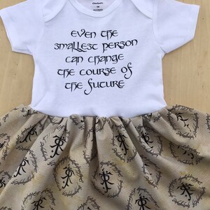 Lord of Onsie Baby Dress or Toddler Tshirt Dress the Rings, Lotr ...