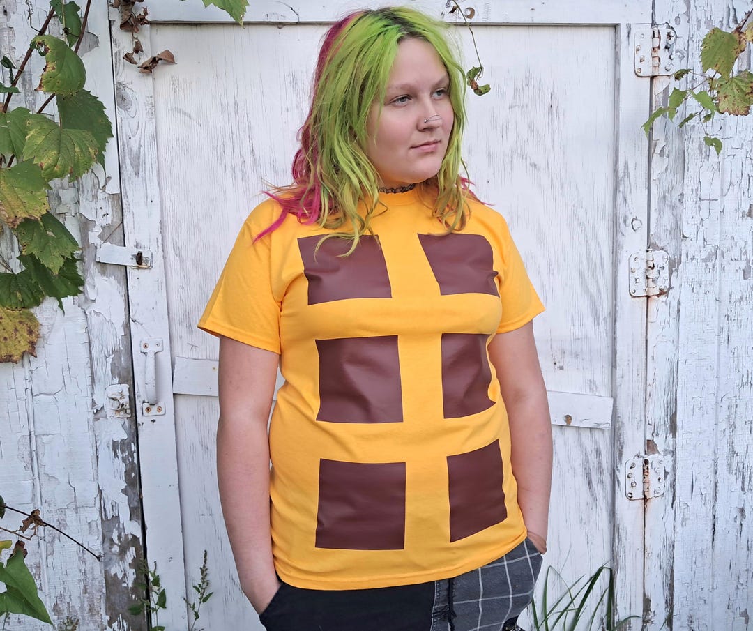 Tac Nayn Waffle T Shirt Only Your Size Adult Costume Cosplay Meme ...