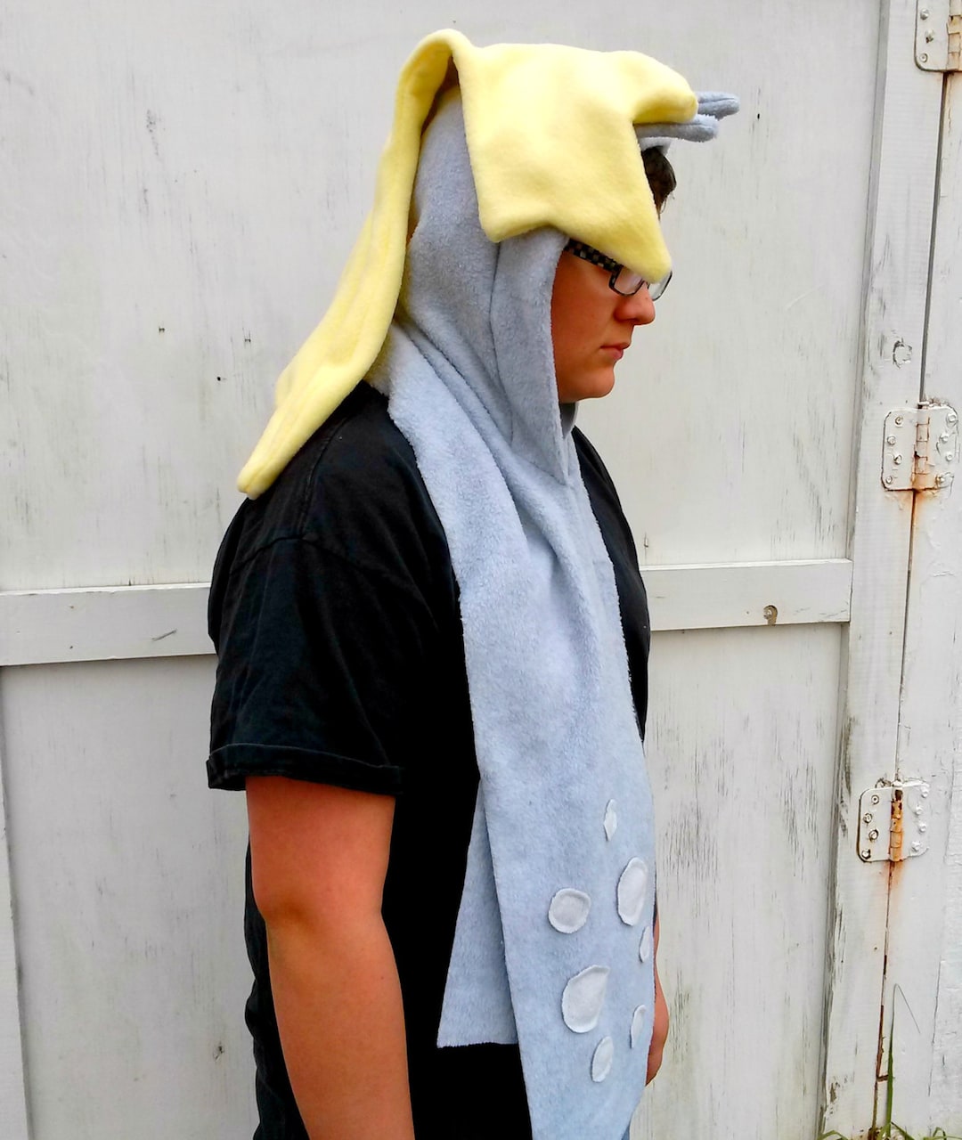 My Little Pony Custom Plush Hoodie Scarf Derpy Hooves Hat Hood MLP FIM ...