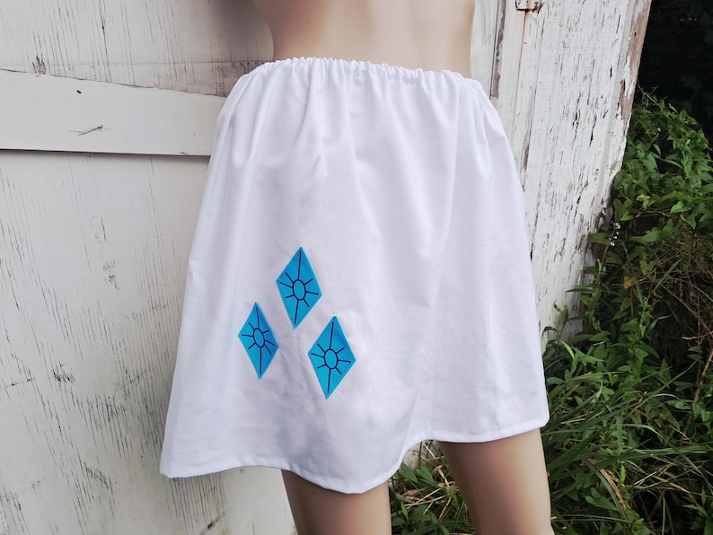 My Little Pony Skirt Rarity MLP Fim Cosplay Your Size Kawaii - Etsy