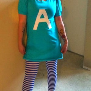 Animal Crossing Inspired the Female Villager Costume Cosplay Dress - Etsy