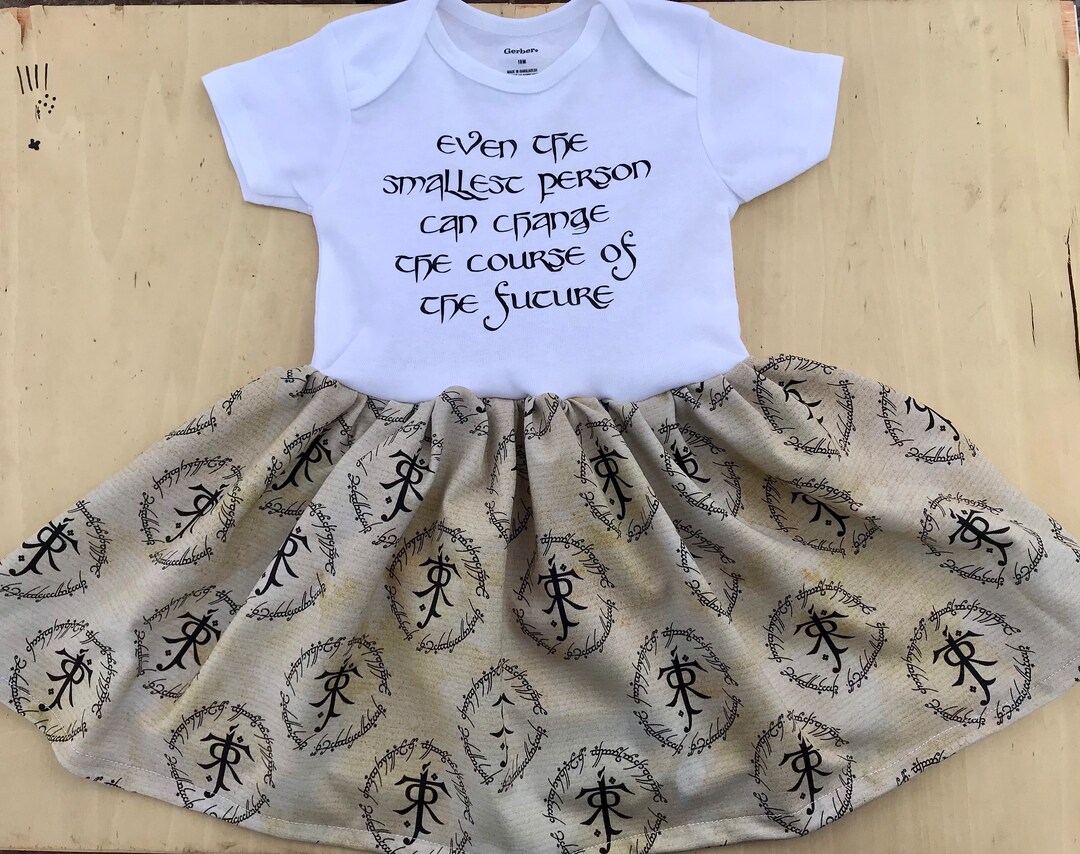 Lord of Onsie Baby Dress or Toddler Tshirt Dress the Rings, Lotr ...