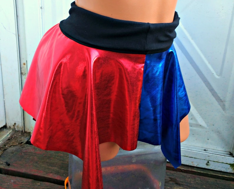 Suicide Inspired Harley Miss Quinn Costume Cosplay Pixie Hem Mini Skirt ...