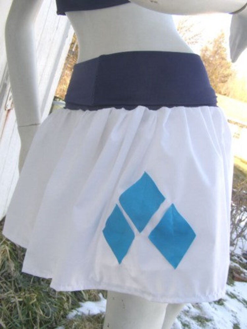 My Little Pony Skirt Rarity MLP Fim Cosplay Your Size Kawaii - Etsy