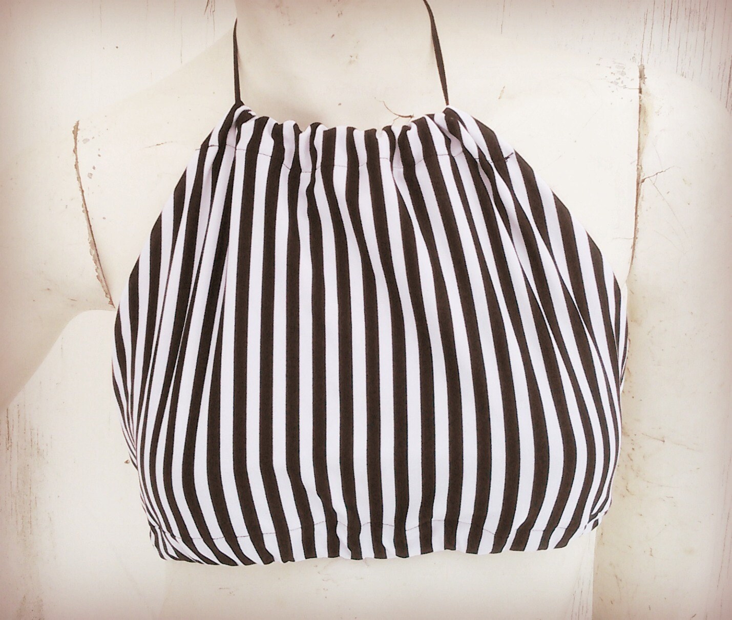 Skellington Stripes Halter Top One Size Fits Most Cosplay Costume ...