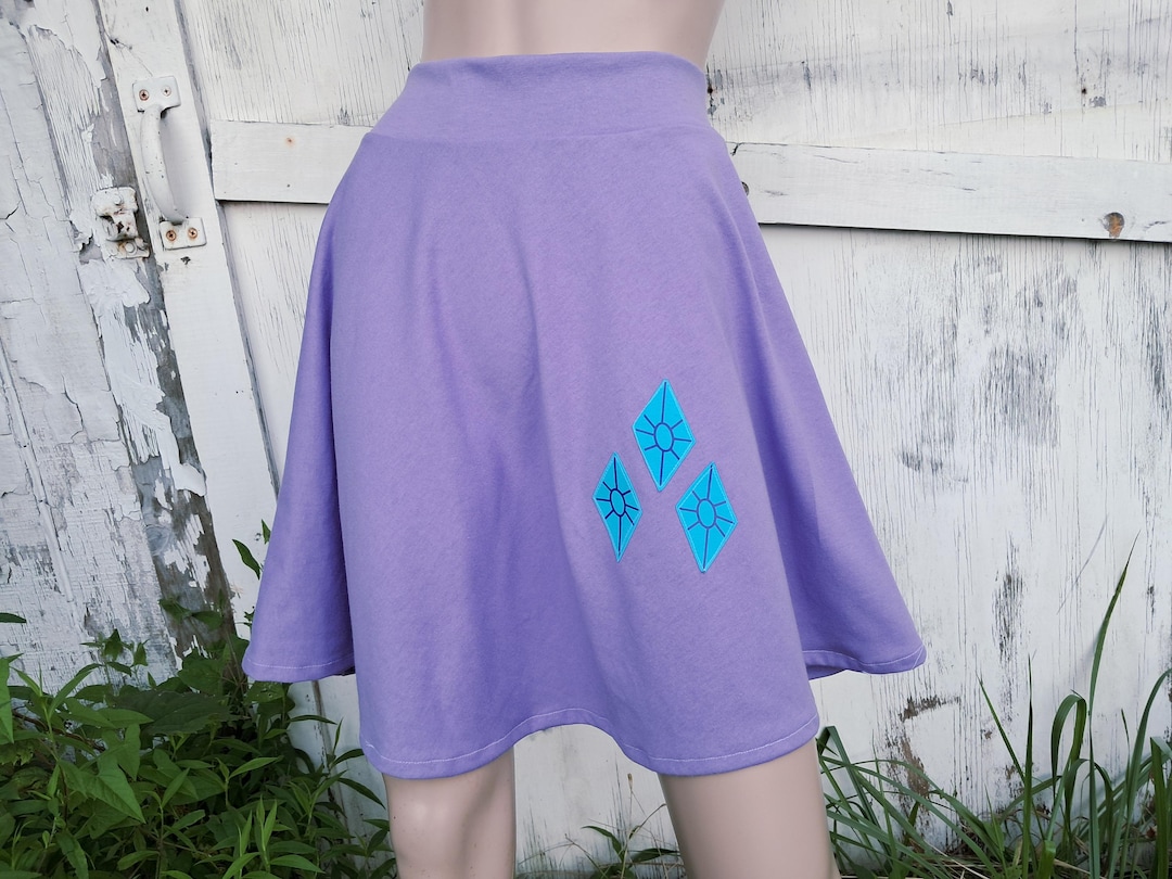My Little Pony Skirt Equestria Rarity Girls MLP Fim Cosplay Custom Made ...