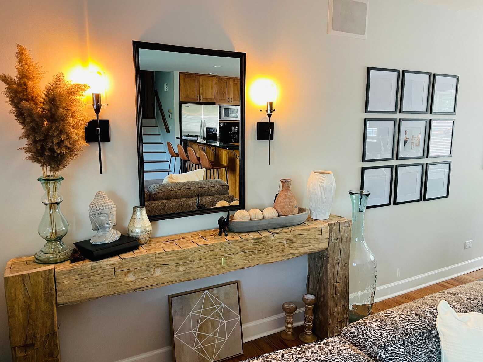 Restoration Hardware / Arhaus Inspired Hand Selected Hand Hewn Custom ...