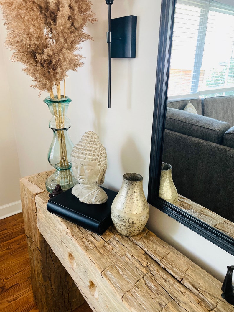 Restoration Hardware / Arhaus Inspired Hand Selected Hand Hewn Custom ...